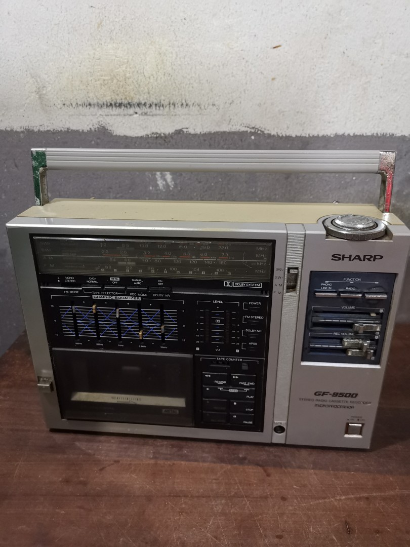 vintage sharp radio deco, Hobbies & Toys, Collectibles & Memorabilia ...