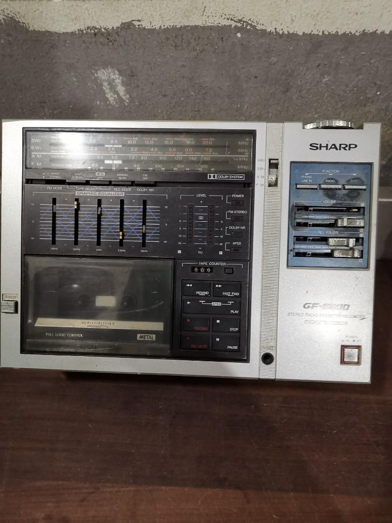 vintage sharp radio deco, Hobbies & Toys, Collectibles & Memorabilia ...