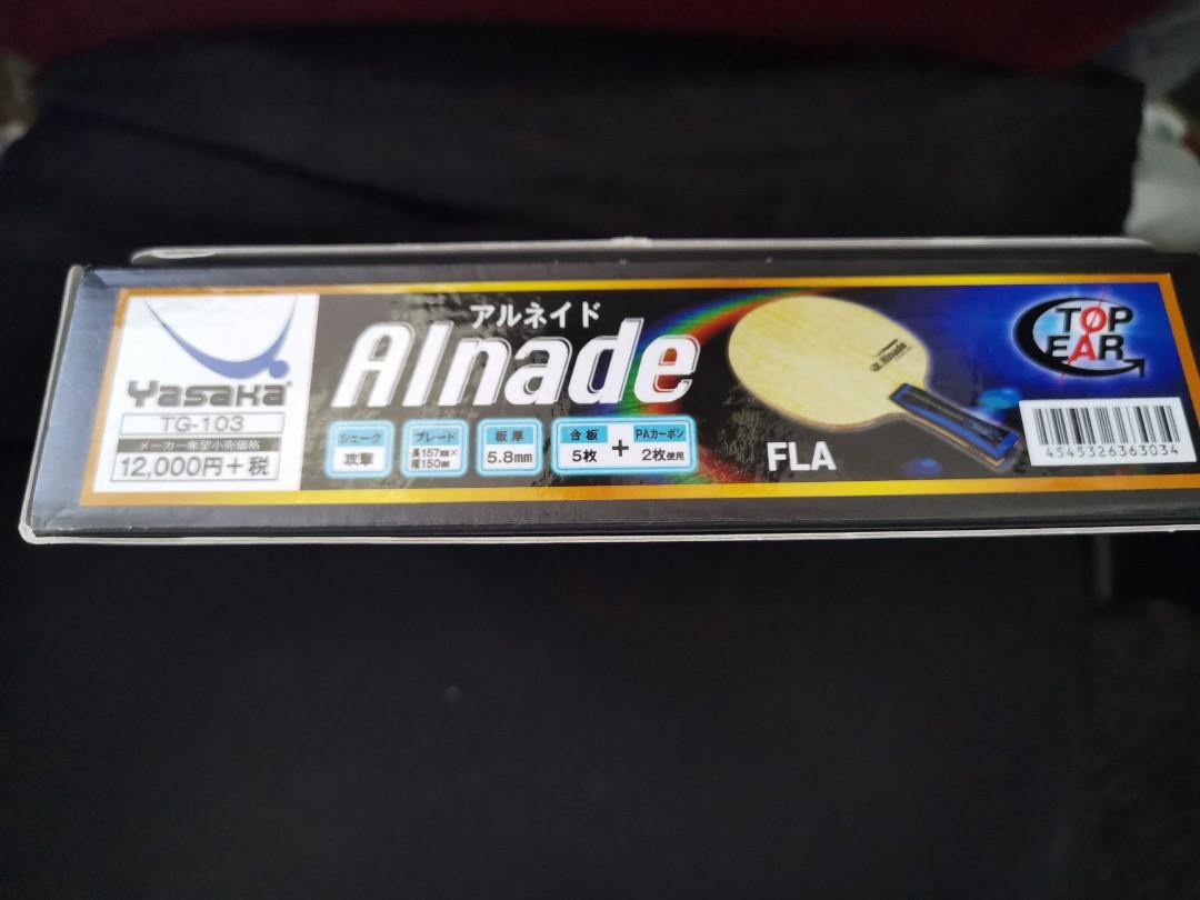 Yasaka Alnade Table Tennis Blade, Sports Equipment, Sports & Games ...