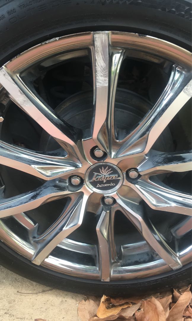 17 inch rims Toyota Axio for sell, Car Accessories, Tyres & Rims on ...