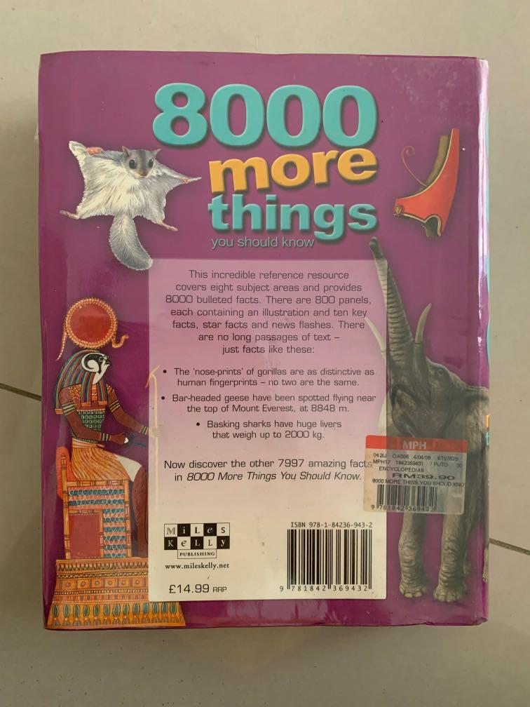 8000 More Things You Should Know - Encyclopedia, Hobbies & Toys, Books ...