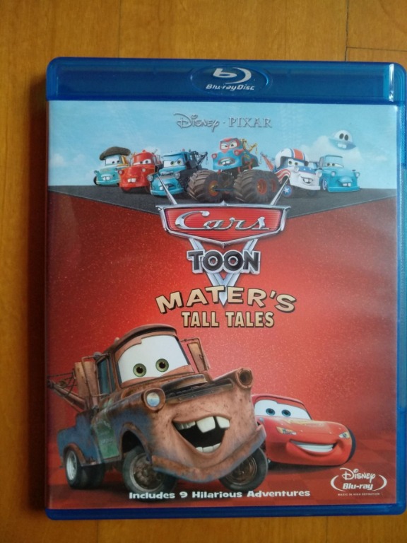 (88% New) Cars Toon Mater's Tall Tales Blu ray #9個反斗車王短故事 + Bonus ...