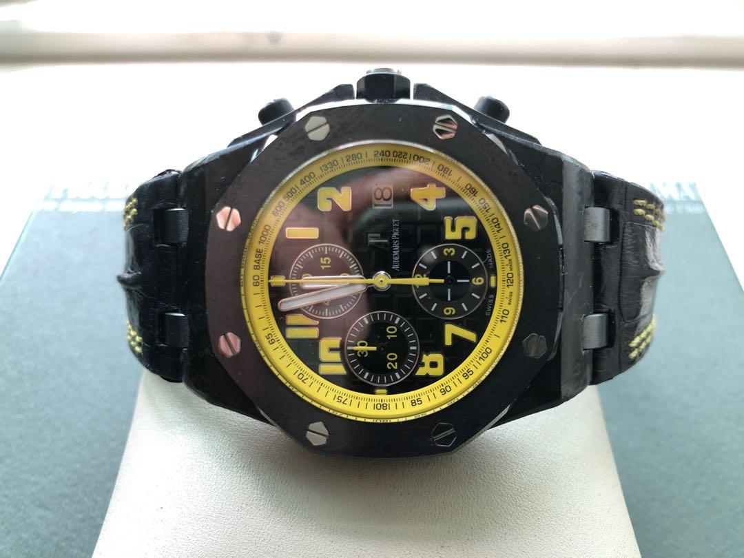 Audemars Piguet Royal Oak Offshore Bumblebee, Luxury, Watches on Carousell