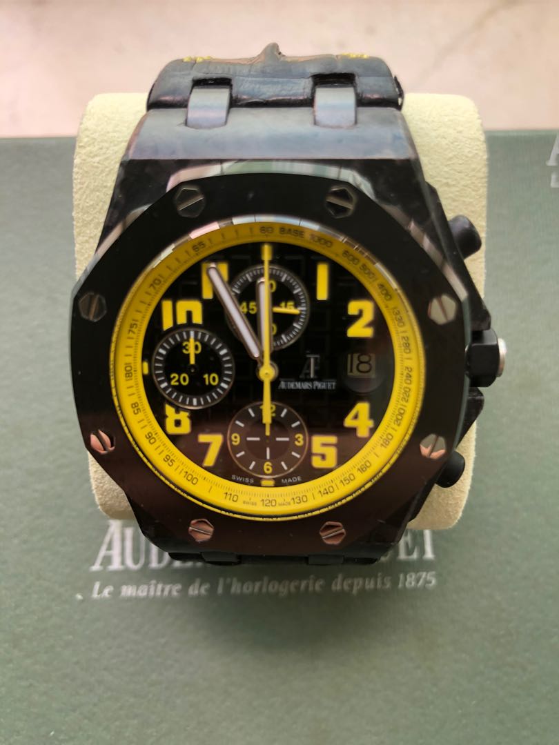 Audemars Piguet Royal Oak Offshore Bumblebee, Luxury, Watches on Carousell