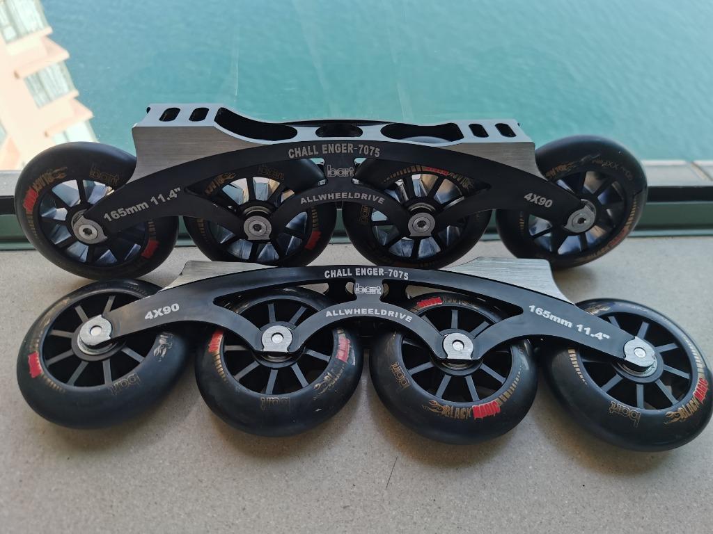 國產名牌Bart小童 Inline Skate / Rollerblade frame with wheels, 寵物用品, 寵物家品及其他 ...