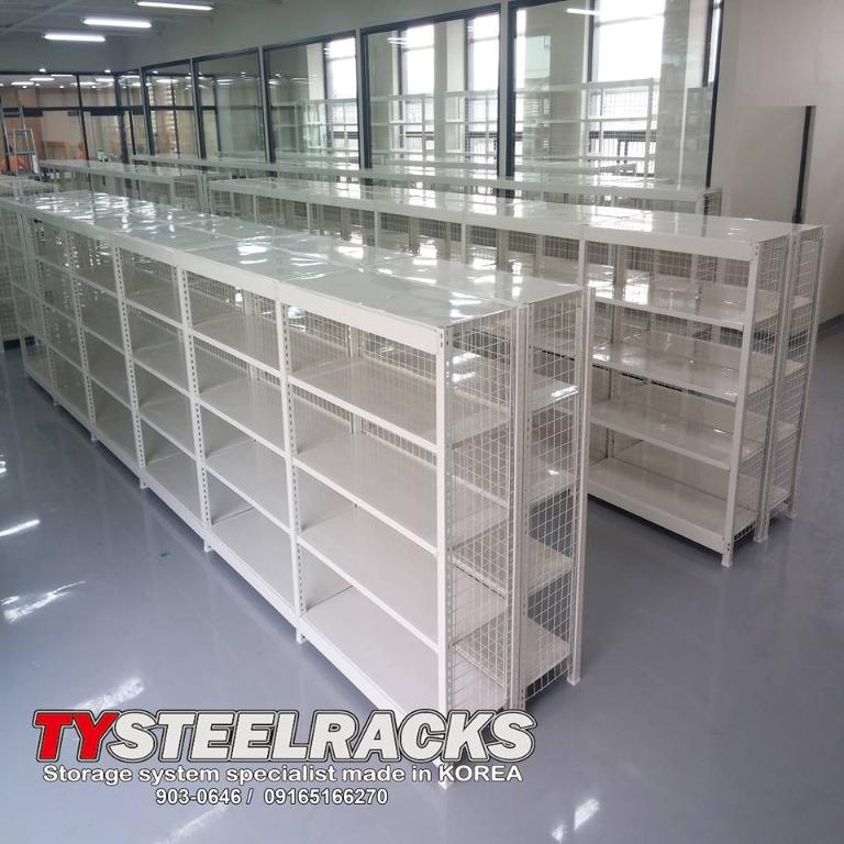 Boltless type steel rack office storage open type steel shelves ...