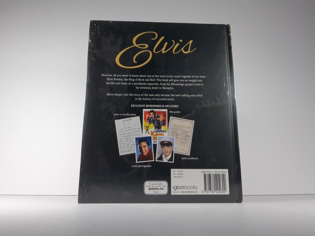[Book Sale] Elvis Biography with Rare Collectible Memorabilia, Hobbies ...