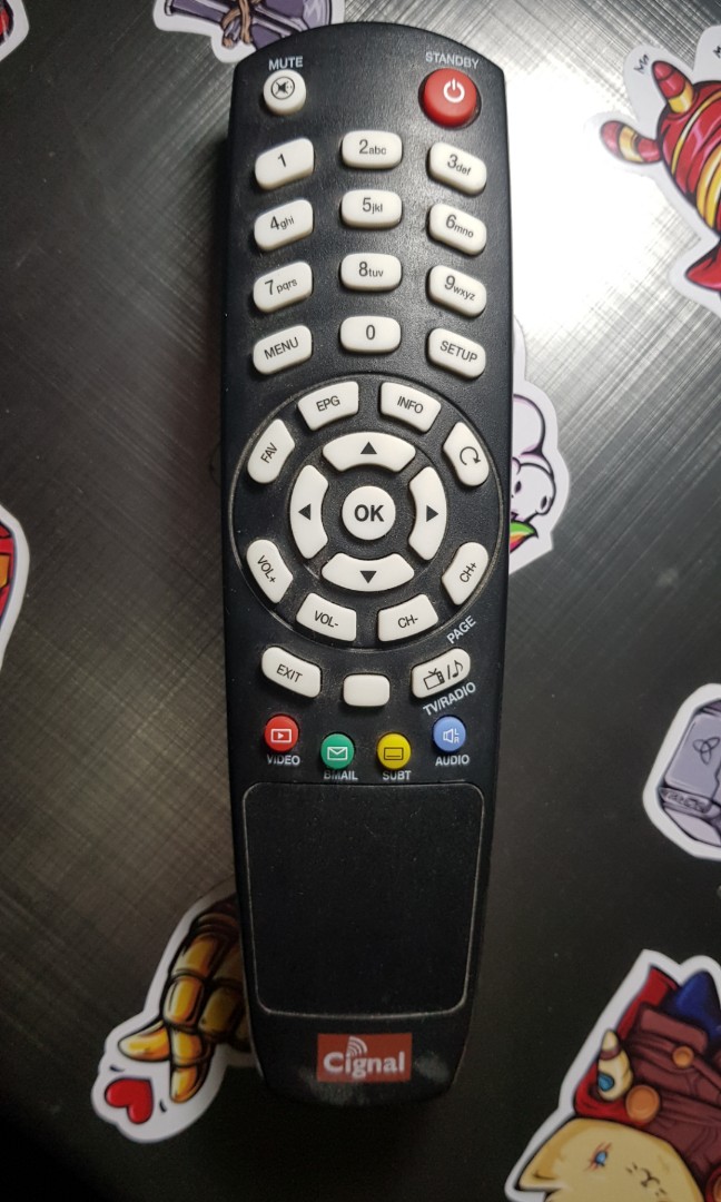 Cignal TV Remote, TV & Home Appliances, TV & Entertainment, TV Parts ...