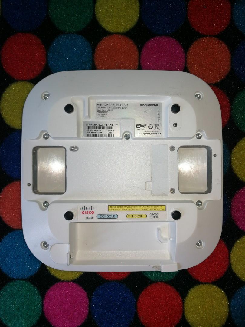 Cisco AIR-CAP3602l-S-K9 Aironet Dual Band Access Point Wireless Boost ...