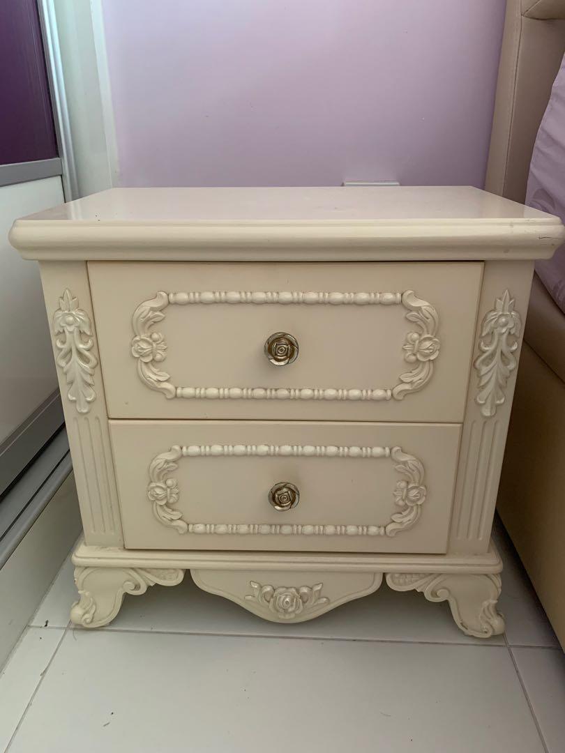 European bedside table, Furniture & Home Living, Furniture, Tables ...
