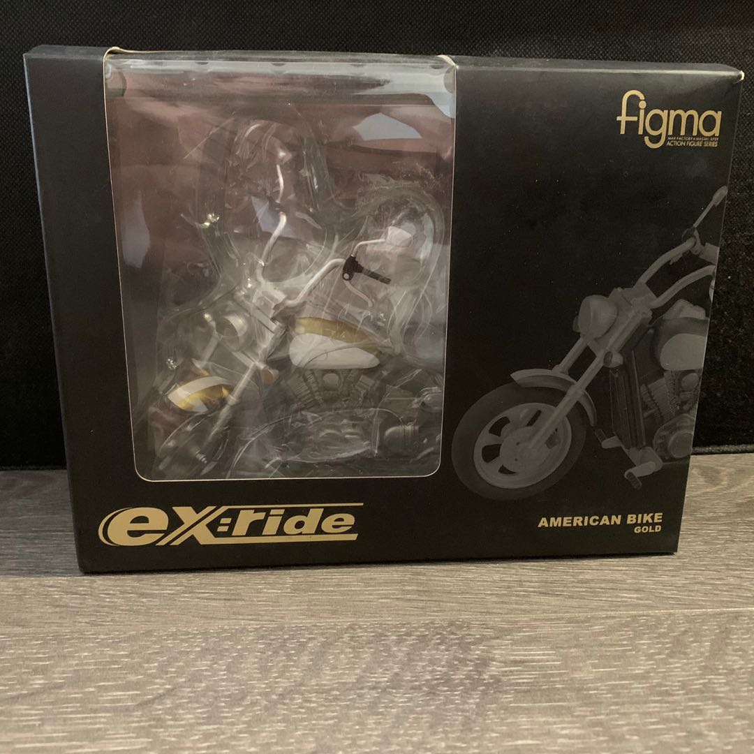 Figma ex:ride American Bike Gold 1:12 Scale, Hobbies & Toys, Toys & Games on Carousell