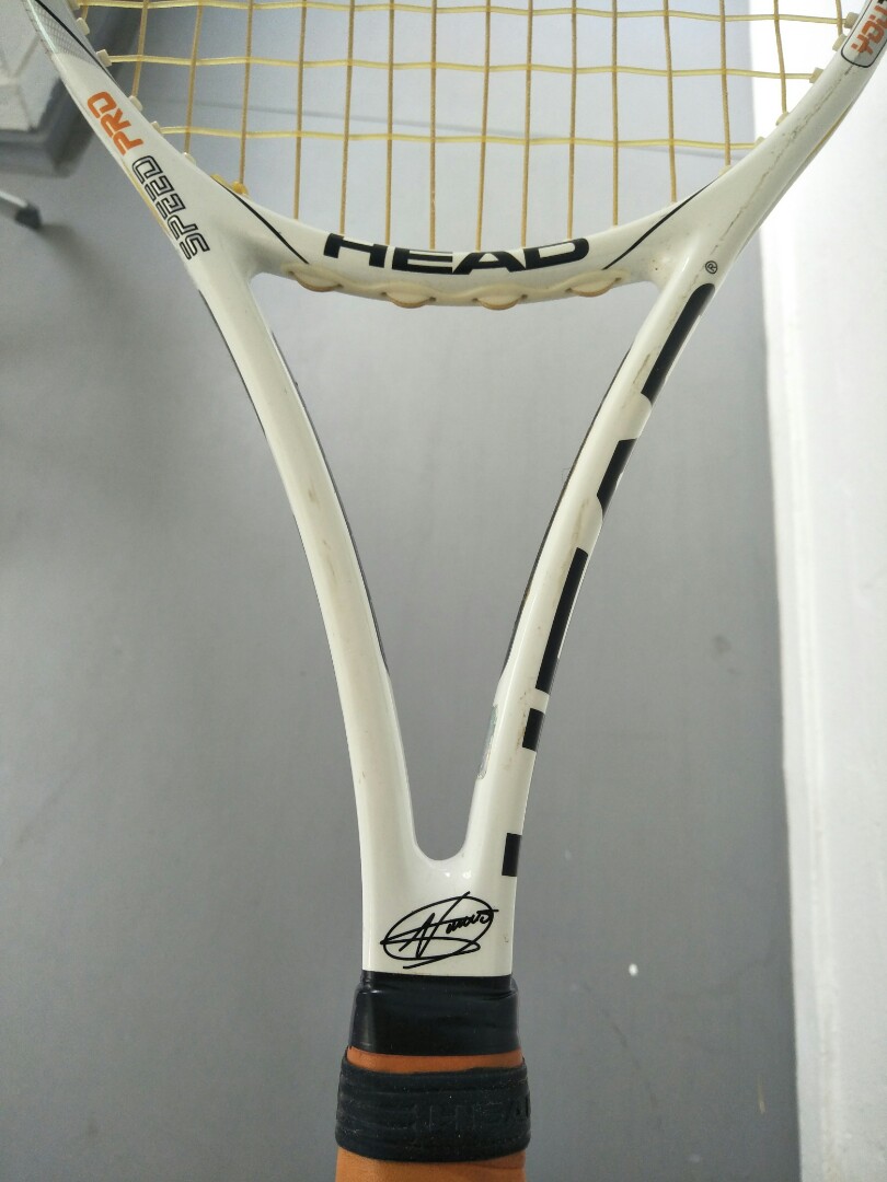 Head Speed Pro Tennis Racket, Sports Equipment, Sports & Games, Racket ...