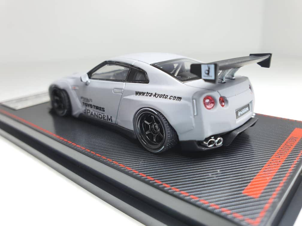 IGNITION MODEL IG1749 1/64 PANDEM R35 GT-R Matte Gray – Japan Exclusive ...