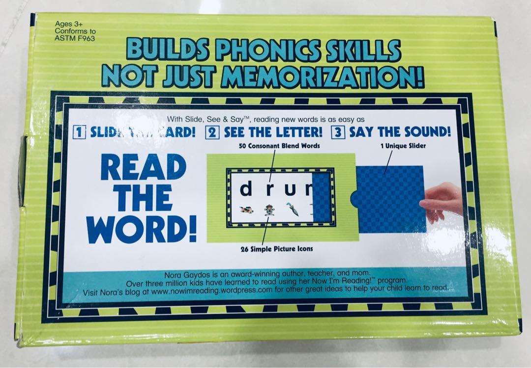 iKIDS Reading Flashcards, Hobbies & Toys, Books & Magazines, Children's ...