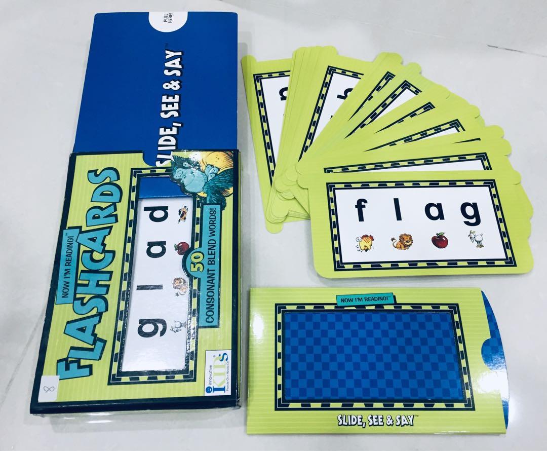 iKIDS Reading Flashcards, Hobbies & Toys, Books & Magazines, Children's ...