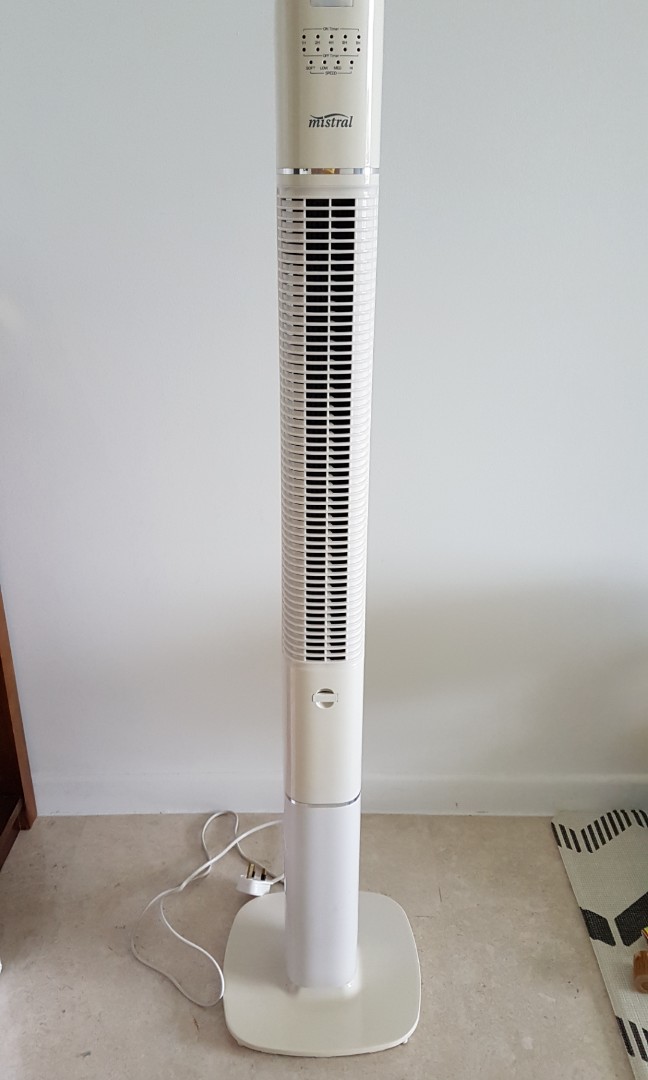 Mistral slim Tower Fan, Furniture & Home Living, Lighting & Fans, Fans ...