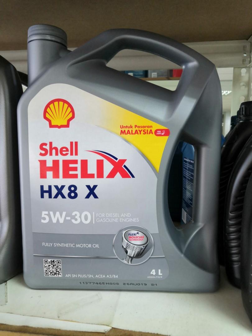OFFICIAL (AUTHORIZED) GENUINE SHELL HELIX ENGINE OIL *5W-30* (4L) with ...