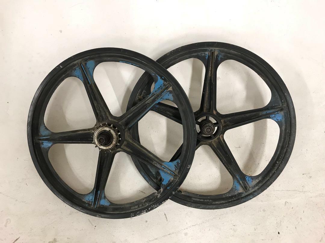 Old school BMX Mag Rims, Sports Equipment, Bicycles & Parts, Parts ...