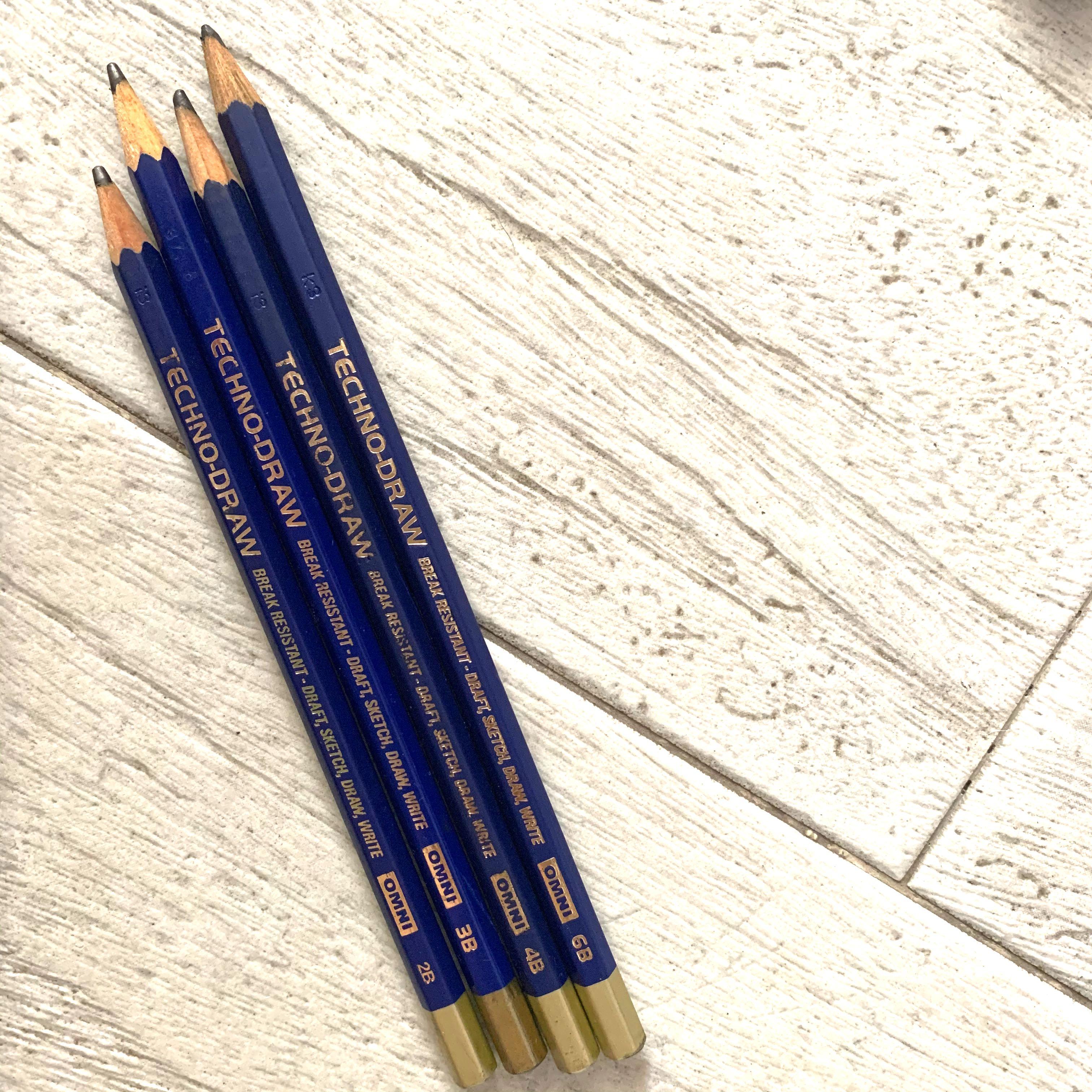 omni techno draw sketching pencils, Hobbies & Toys, Stationery & Craft ...