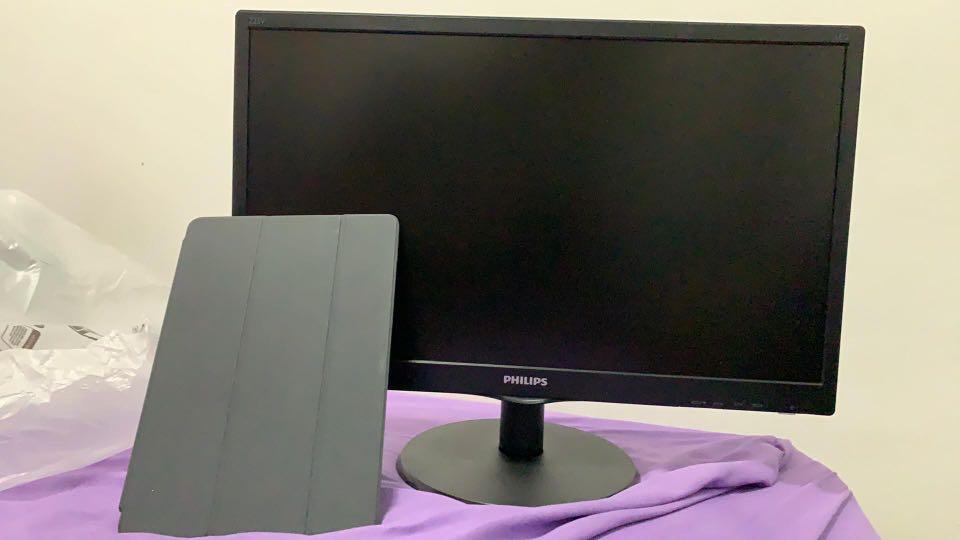Philips 223v5 LCD monitor 21.5 inches, Computers & Tech, Parts ...