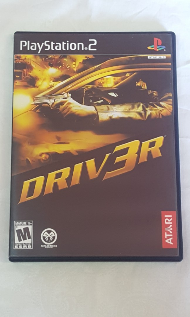 PlayStation 2 PS2 Driv3R Driver 3, Video Gaming, Video Games ...