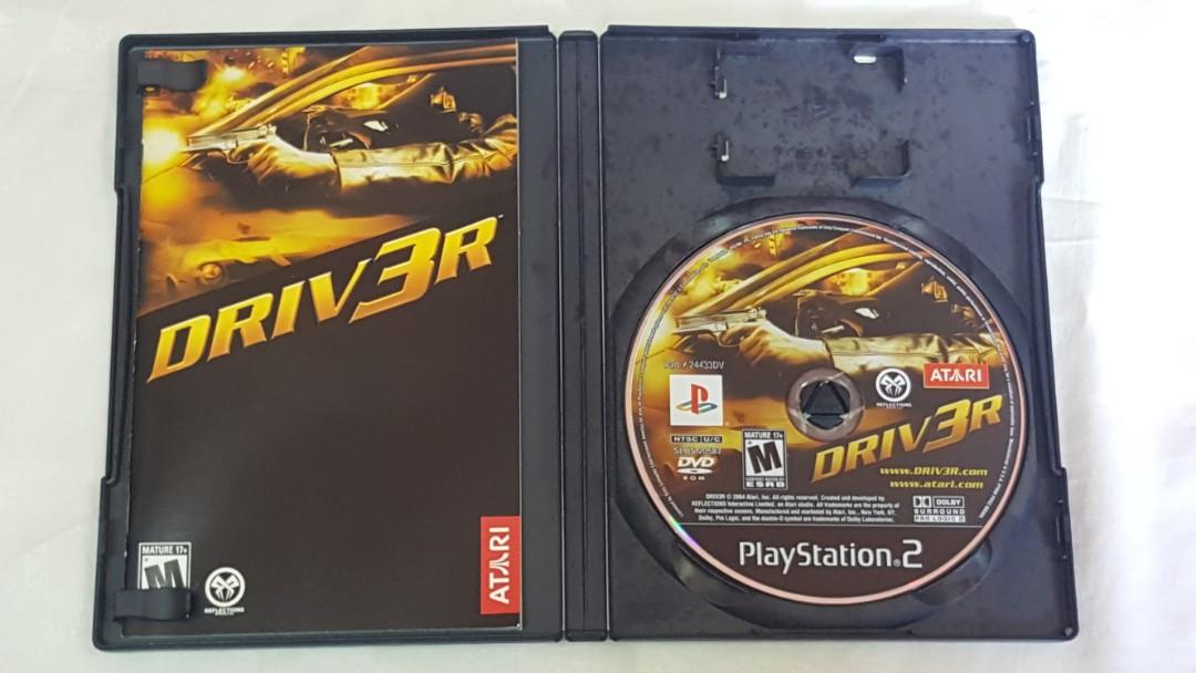 PlayStation 2 PS2 Driv3R Driver 3, Video Gaming, Video Games ...