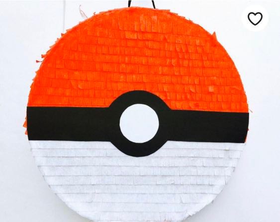 Poke Ball Pinata, Hobbies & Toys, Occasions & Party Supplies on Carousell