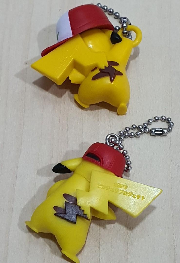 Pokemon Pikachu keychain pair, Hobbies & Toys, Collectibles ...