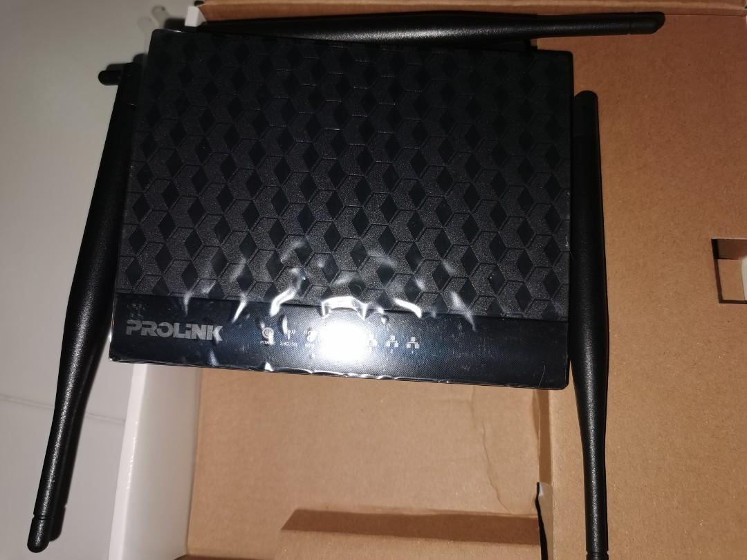PROLINK PRC3801 Wireless AC 1200 Dual-band Gigabit Router, Computers ...