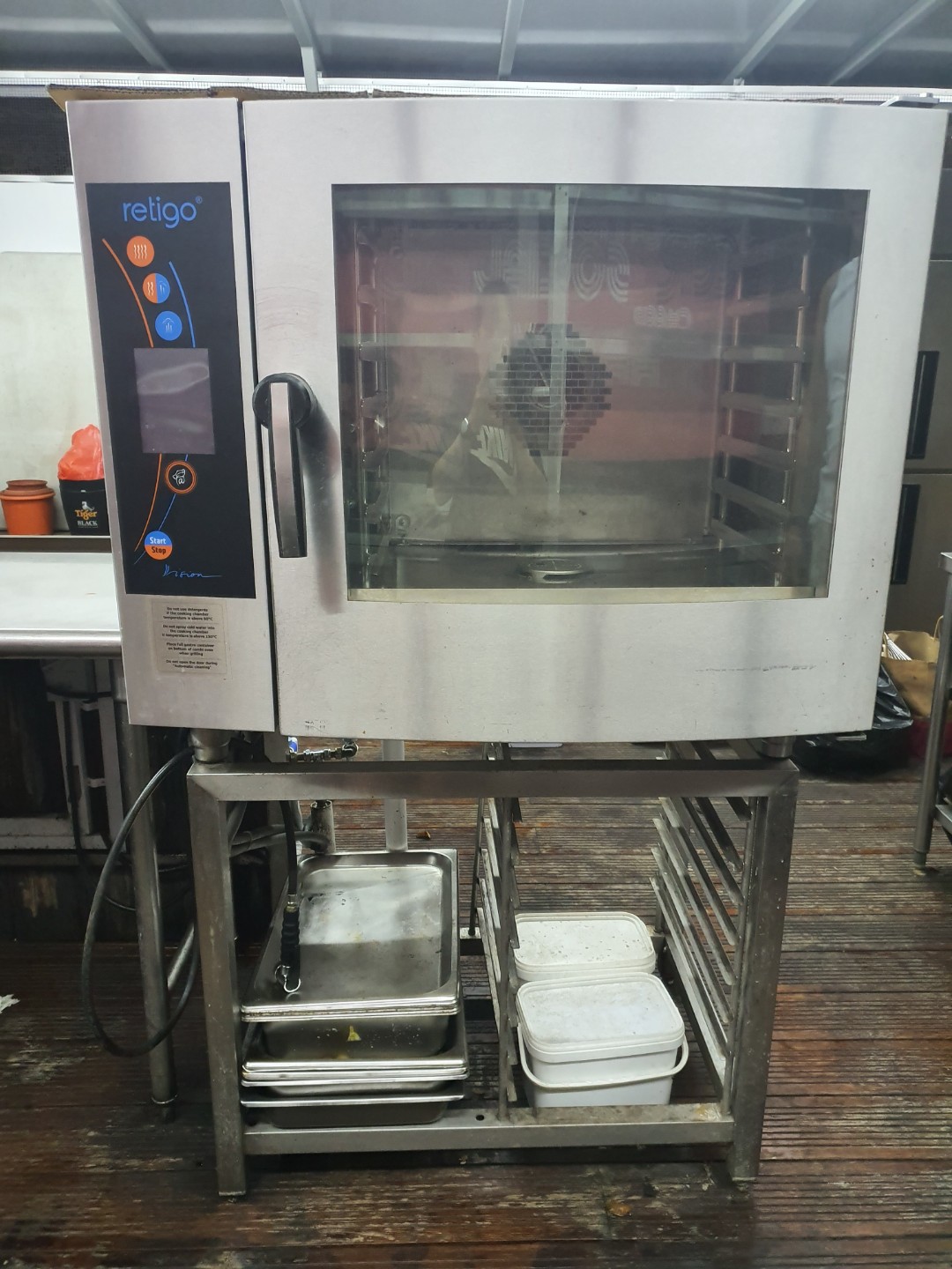 Retigo 6 Tray Combi Oven with Stand, TV & Home Appliances, Kitchen ...