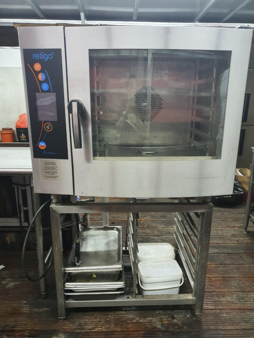 Retigo 6 Tray Combi Oven with Stand, TV & Home Appliances, Kitchen ...