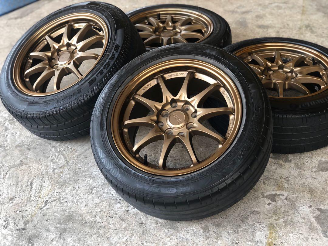 Sport Rim CE28 10 spokes 15 inci, Auto Accessories on Carousell