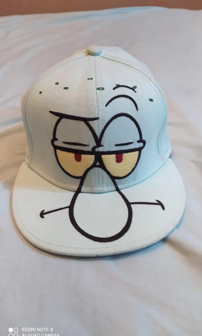 SQUIDWARD CAP, Men's Fashion, Watches & Accessories, Caps & Hats on ...