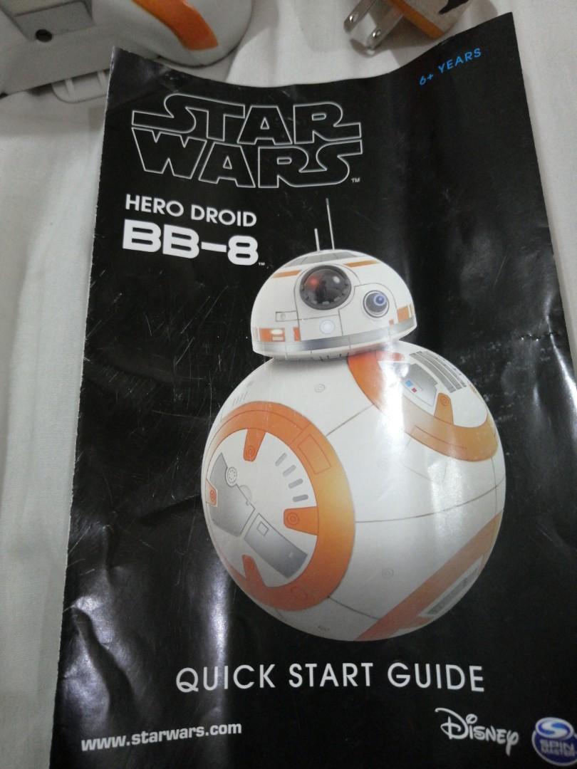 Starwars BB8 Hero droid, Hobbies & Toys, Toys & Games on Carousell