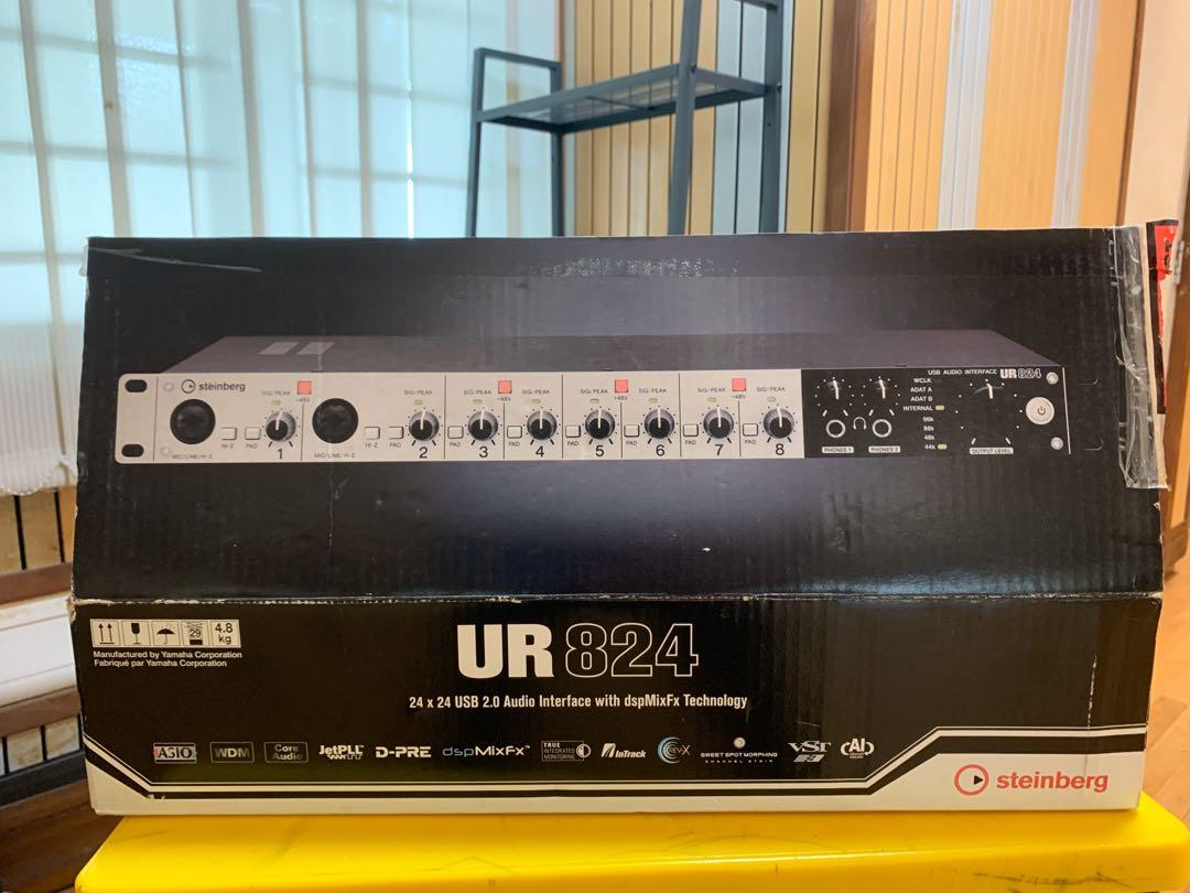 Steinberg Yamaha Audio Interface UR824 (8 channels), Audio, Soundbars ...