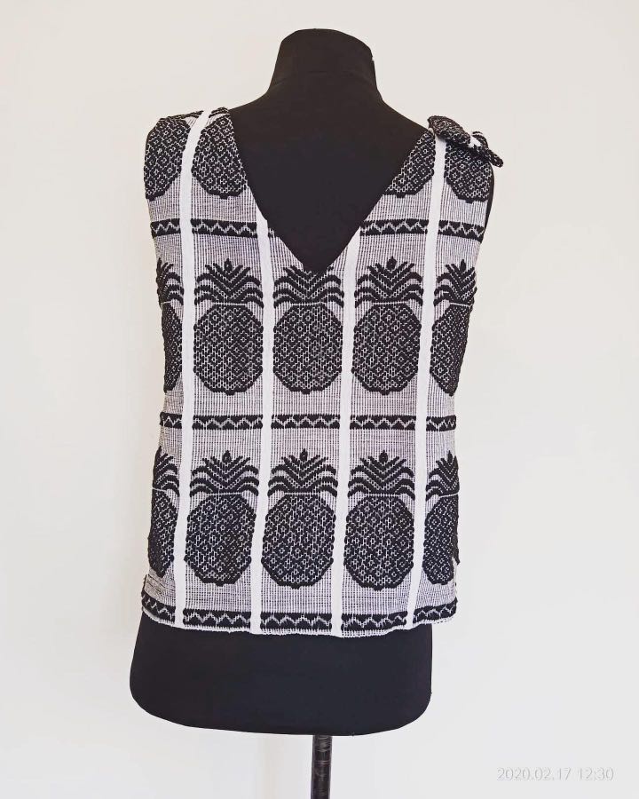 Style Ana filipiniana pineapple top, Women's Fashion, Dresses & Sets ...
