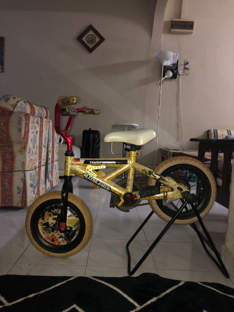 Transformer bumblebee bicycle, Hobbies & Toys, Collectibles ...