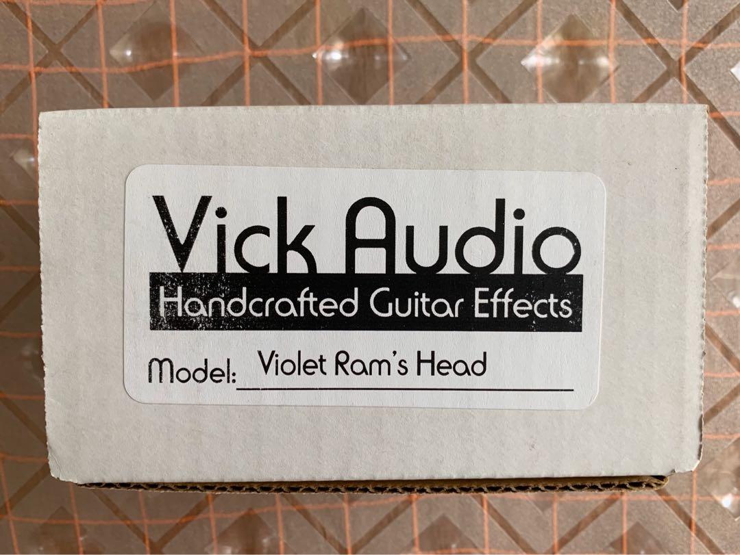 Vick Audio Violet Ram’s Head Fuzz, Hobbies & Toys, Music & Media, Music ...