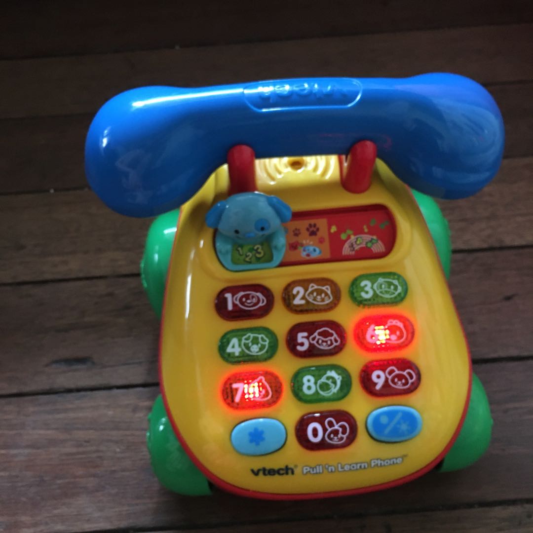 Vtech telephone with sounds, Babies & Kids, Infant Playtime on Carousell