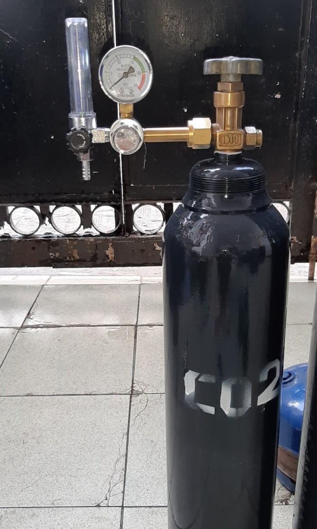 15 lbs Co2 tank set complete packages, Furniture & Home Living ...