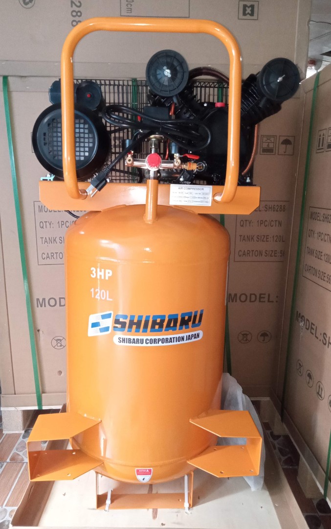 3HP Vertical Air Compressor Japan, Commercial & Industrial ...