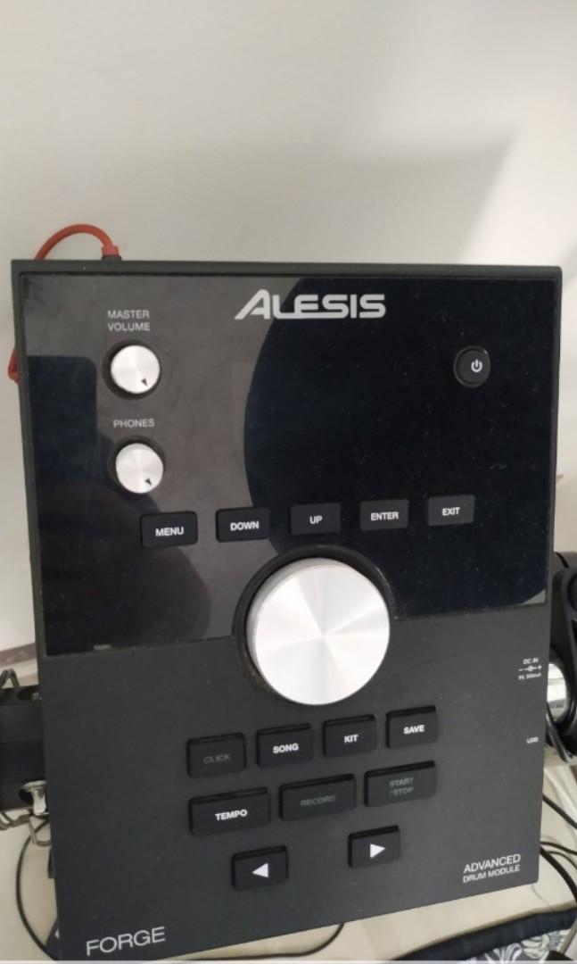 ALESIS FORGE Electronic drums (Electric drums), Hobbies & Toys, Music ...
