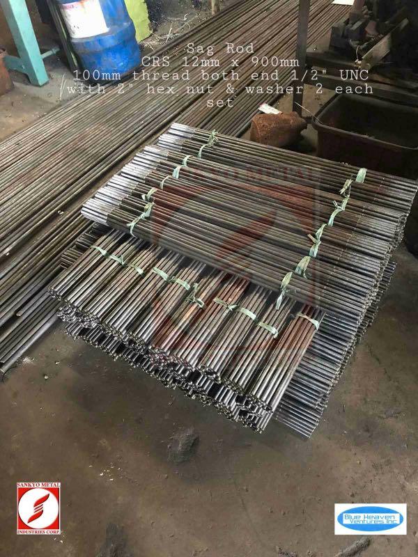 Anchor Bolt and sag rod / stud bolt, Commercial & Industrial ...