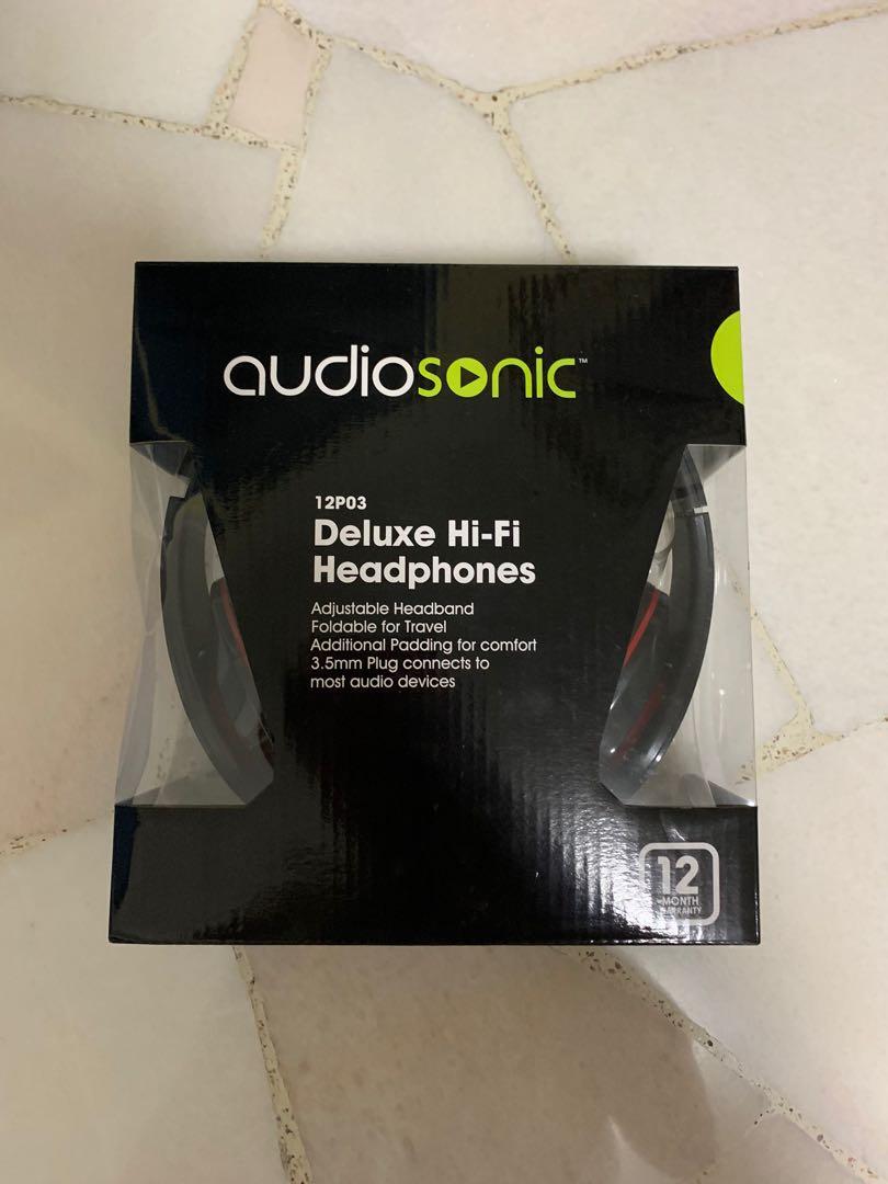 AudioSonic Deluxe HiFi Headphones, Audio, Headphones & Headsets on ...