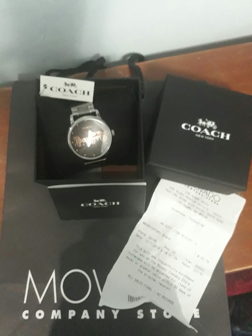 Authentic coach watch, Luxury, Watches on Carousell