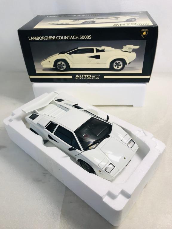AUTOart Millennium Lamborghini Countach 5000S 1:18, Hobbies & Toys ...