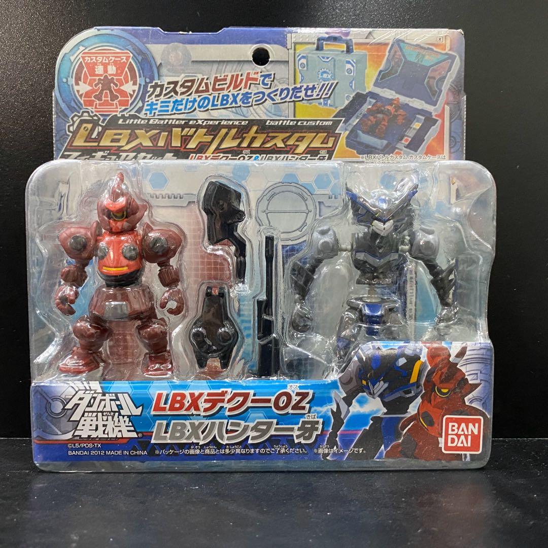 Bandai The Little Battlers LBX Battle Custom Figure Set Deku OZ & Hunter Fang, 興趣及遊戲, 玩具 & 遊戲類 ...