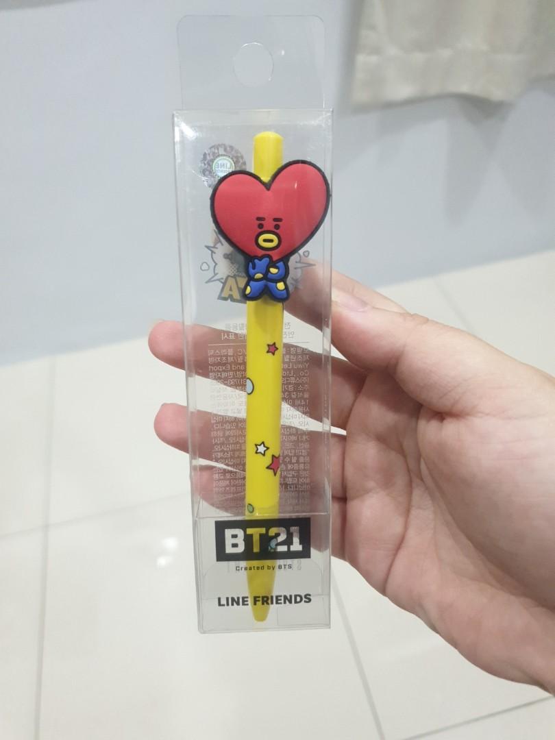 BT21 OFFICIAL TATA PEN, Hobbies & Toys, Collectibles & Memorabilia, Fan ...