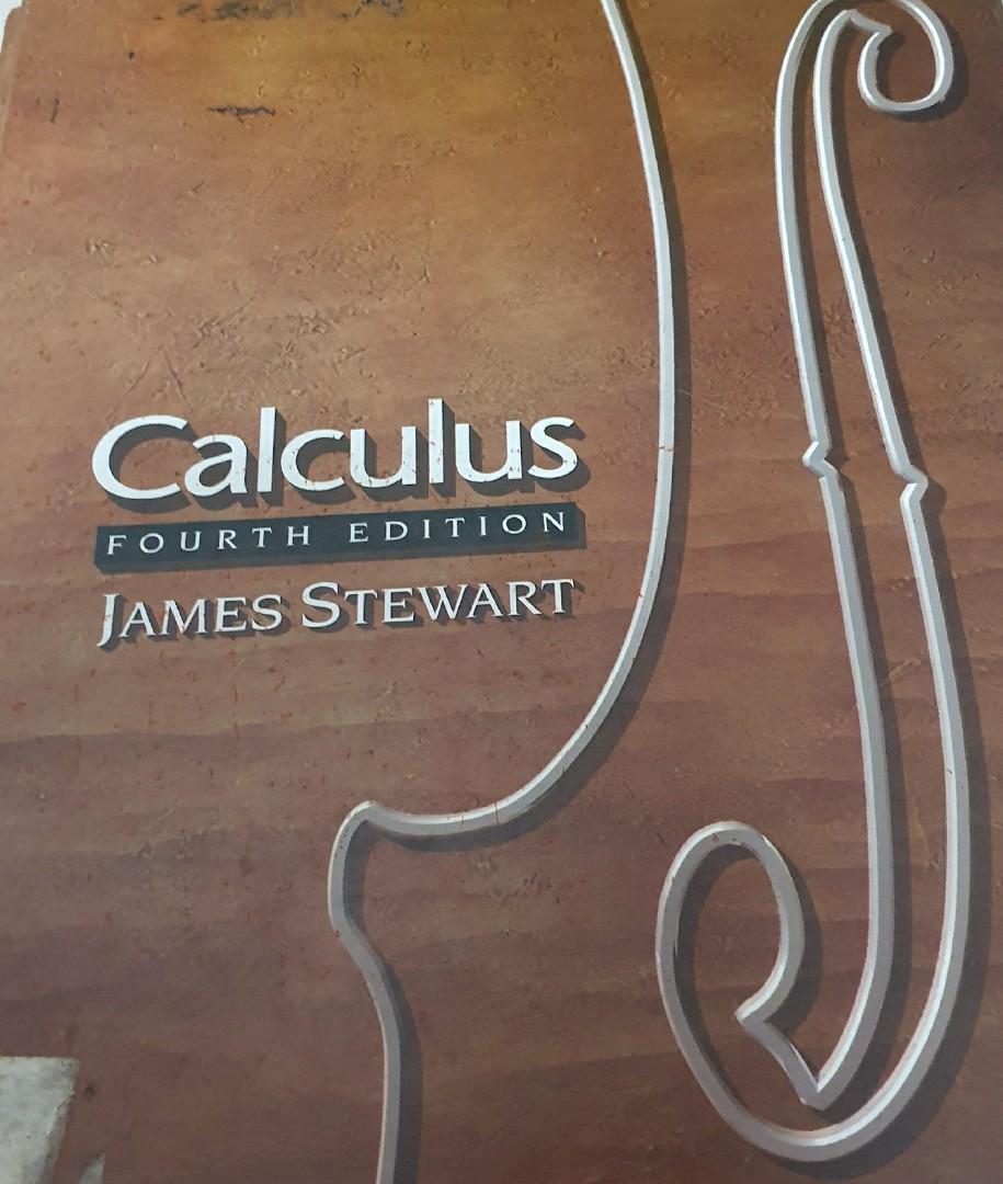 Calculus James Stewart 4th Edition, Hobbies & Toys, Books & Magazines ...