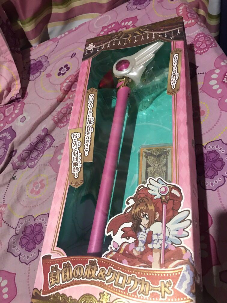 Cardcaptor Sakura Sealing Wand, Hobbies & Toys, Toys & Games on Carousell